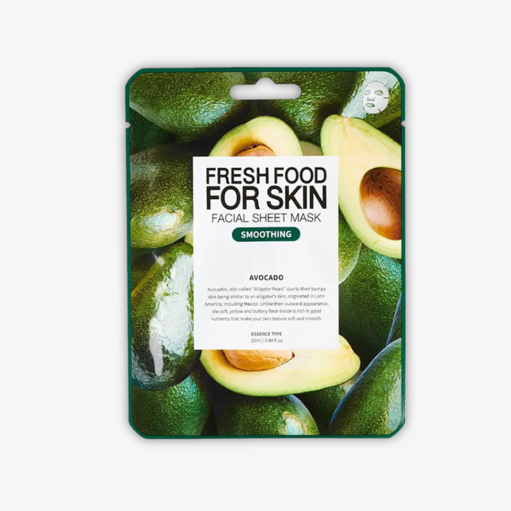 Farm Skin Fresh Food For Skin Facial Sheet Mask Avocado 1 Sheet | K ...